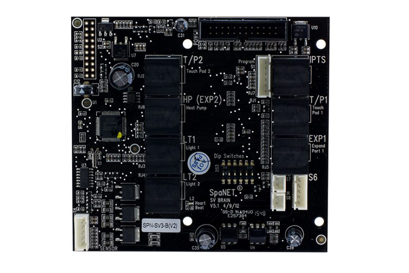 SV4-VH Spa Control & SVT43 Touch Pad Package - SpaNET