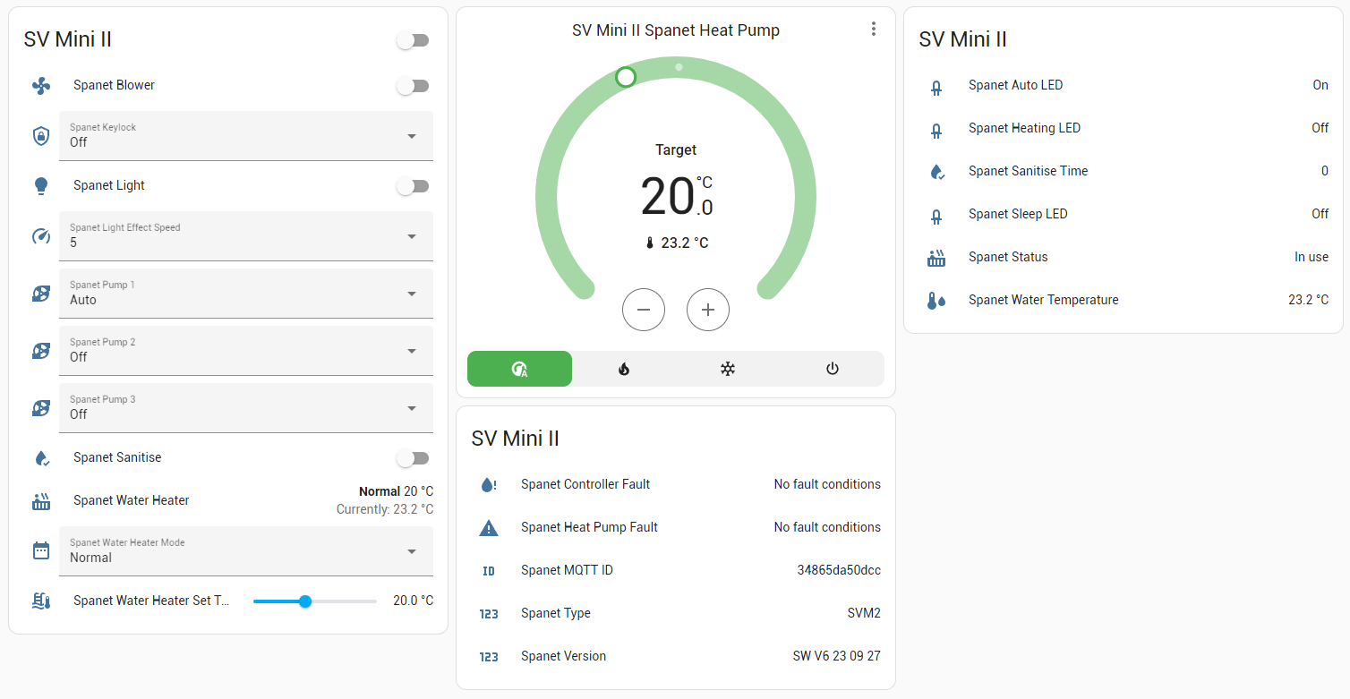 V3 SmartLINK Wi-Fi MQTT Setup - SpaNET