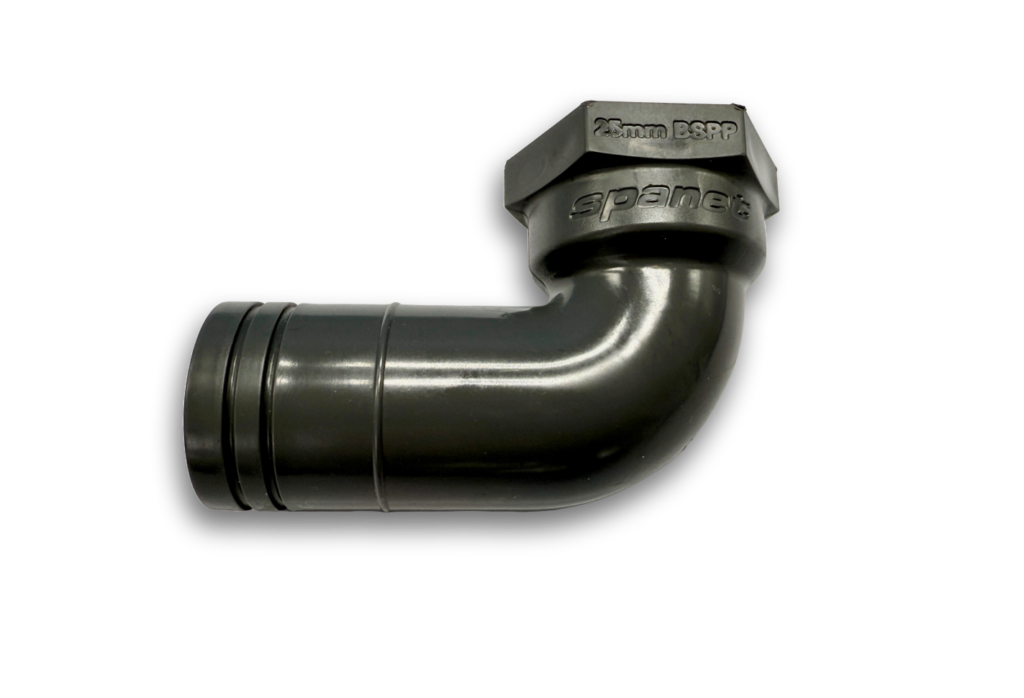 Eco Cube HP outlet tail elbow, 90′ 32mm - SpaNET