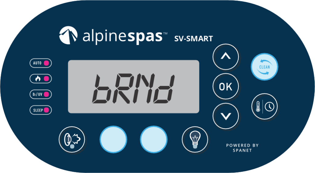 TYPE setting - SpaNET